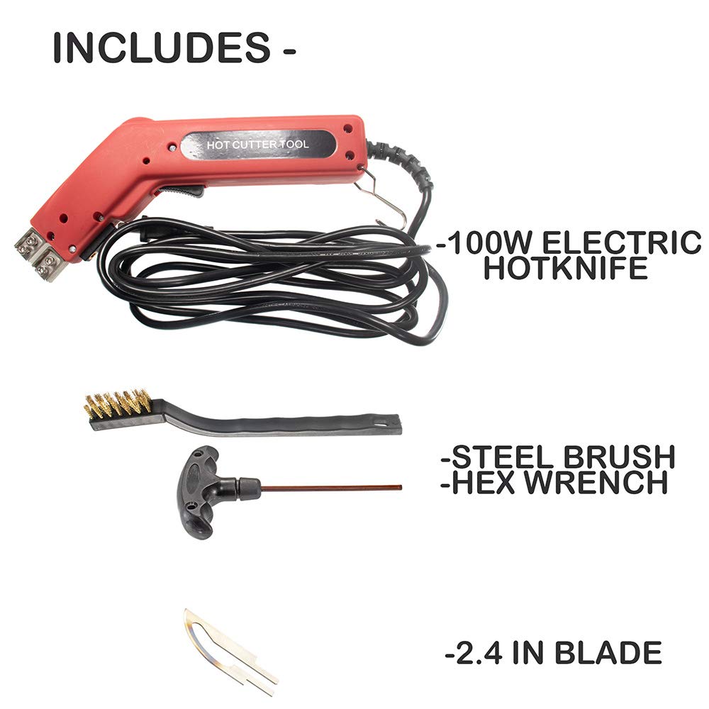 Hand-held Electric Air-cooled Foam Cutting Knife Electric Hot Knife ...