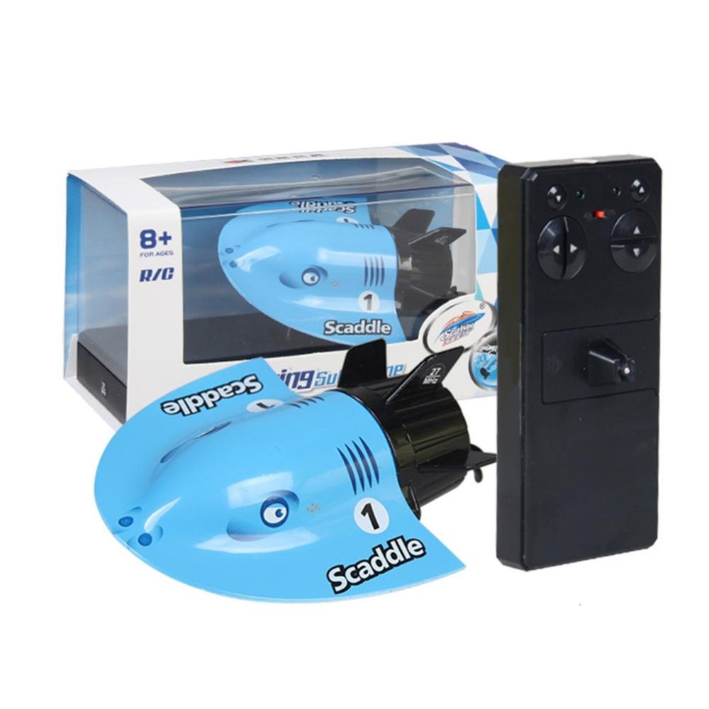 Buy Alomejor RC Underwater Submarine,2 Colors Remote Control Submarine ...