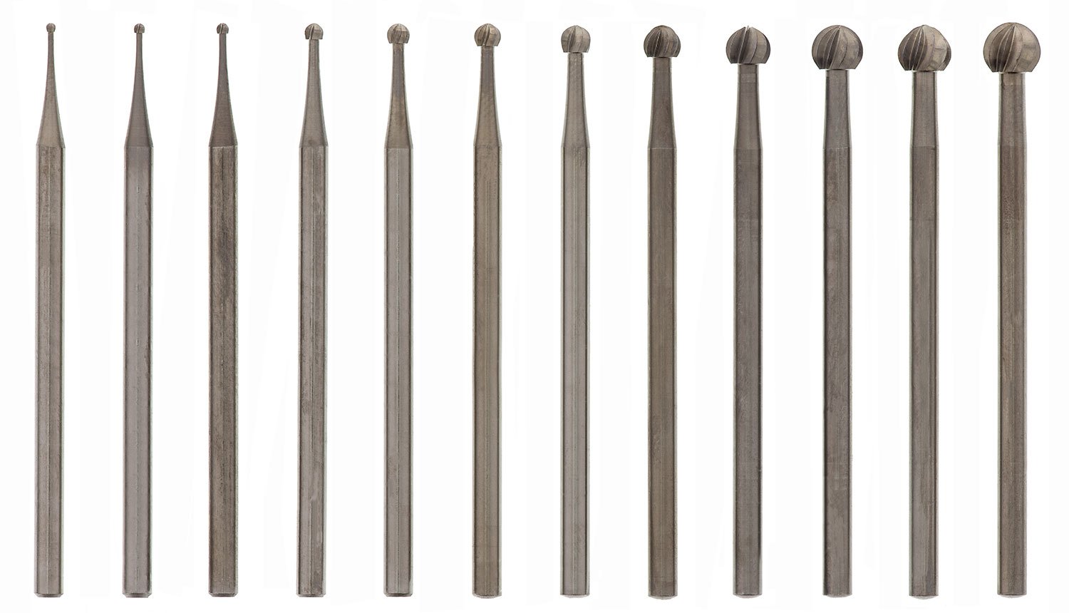 Deluxe Burs, Round Assortment, 12 Pieces | BUR-500.00 : Amazon.in ...
