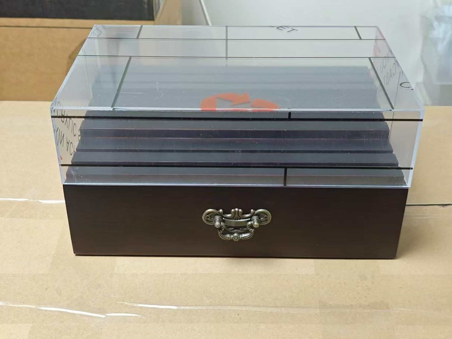 Amazon.com: Large Wooden Challenge Coin Display Case with Clear Cover ...