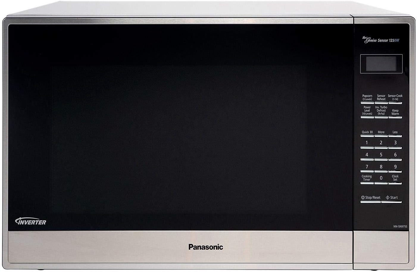 Amazon.com: Panasonic NN-SN975S Genius Sensor Microwave with Inverter Technology, 2.2 Cu. Ft ...