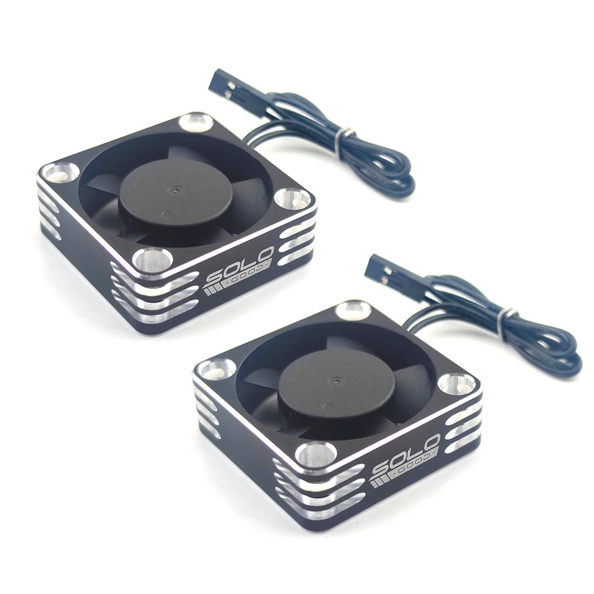 Amazon.com: 2Pack SoloGood RC Car Motor Cooling Fan Heatsink 28000RPM ...
