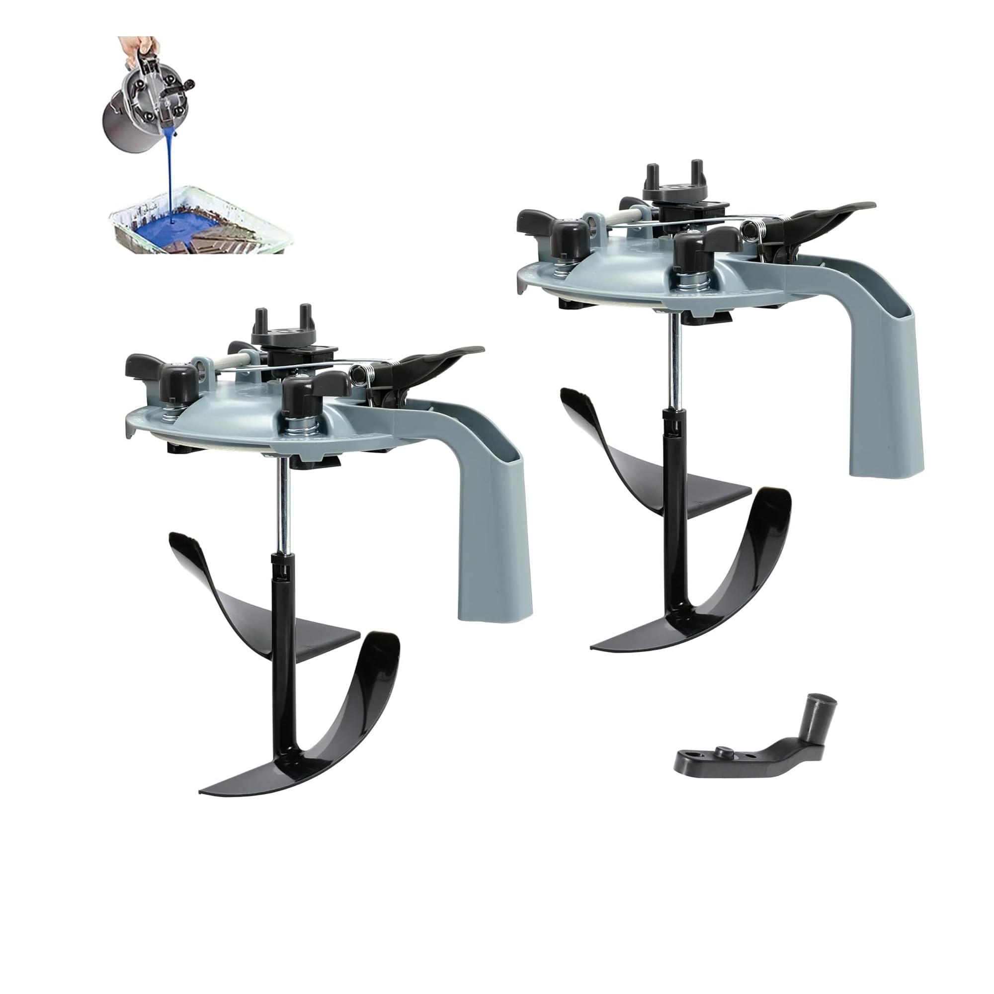 Amazon.com: 2 PCS 4L Paint Mixing Mate Lids Gallon Size, Paint Mixing ...