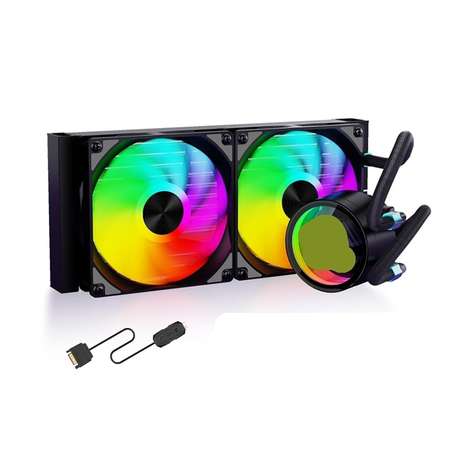 240mm Water Cooler CPU Liquid Cooled Computer Computer Radiator RGB ...