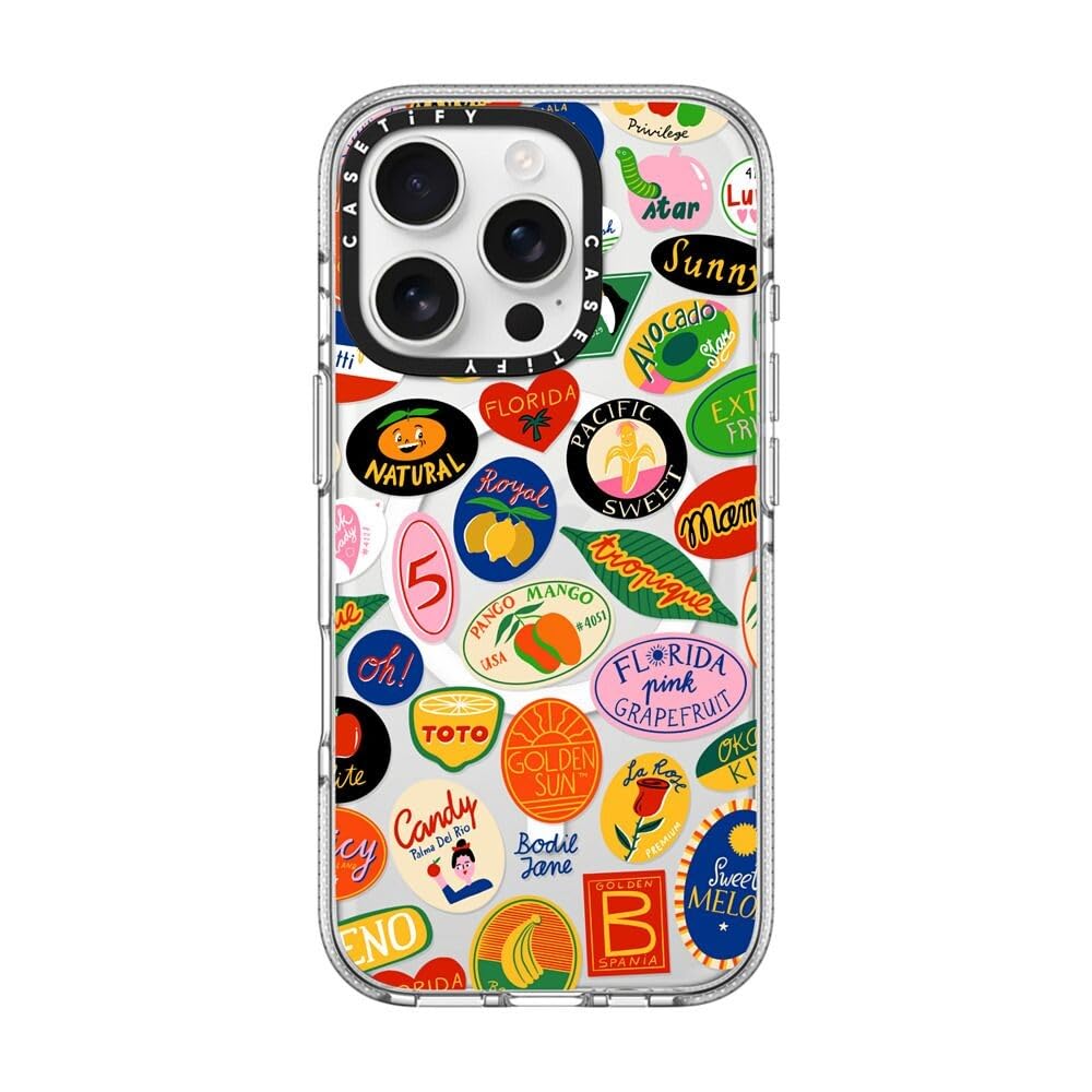 Amazon.com: CASETiFY Clear iPhone 16 Pro Case [Not Yellowing / 6.6 ft ...