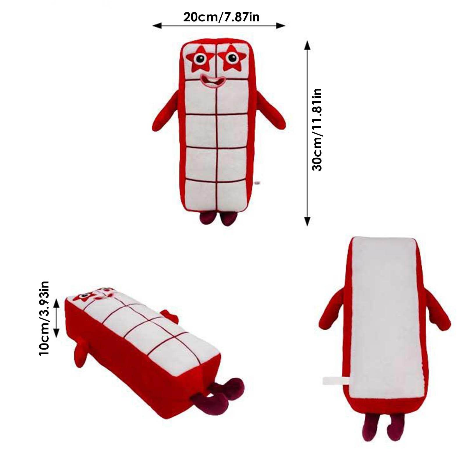 Numberblocks Plush Toys | 1-10 Numberblocks Birthday Decorations for ...