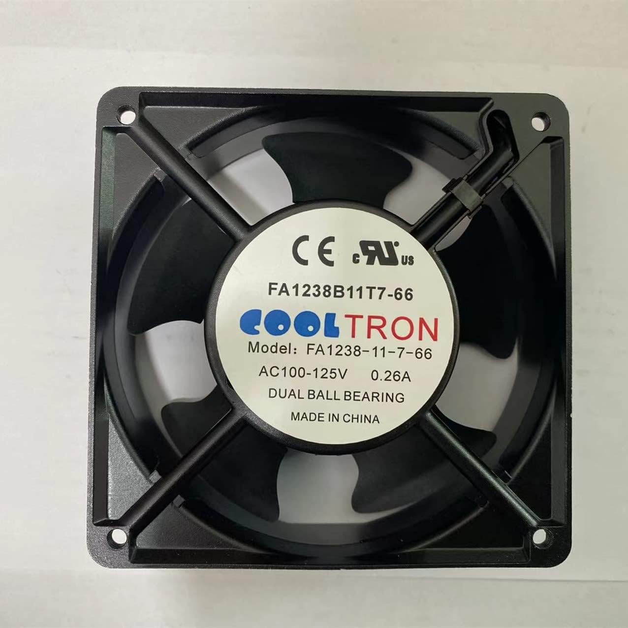 Amazon.com: FA1238-11-7-66 Fan FA1238B11T7-66 AC100-125V 0.26A 12CM ...