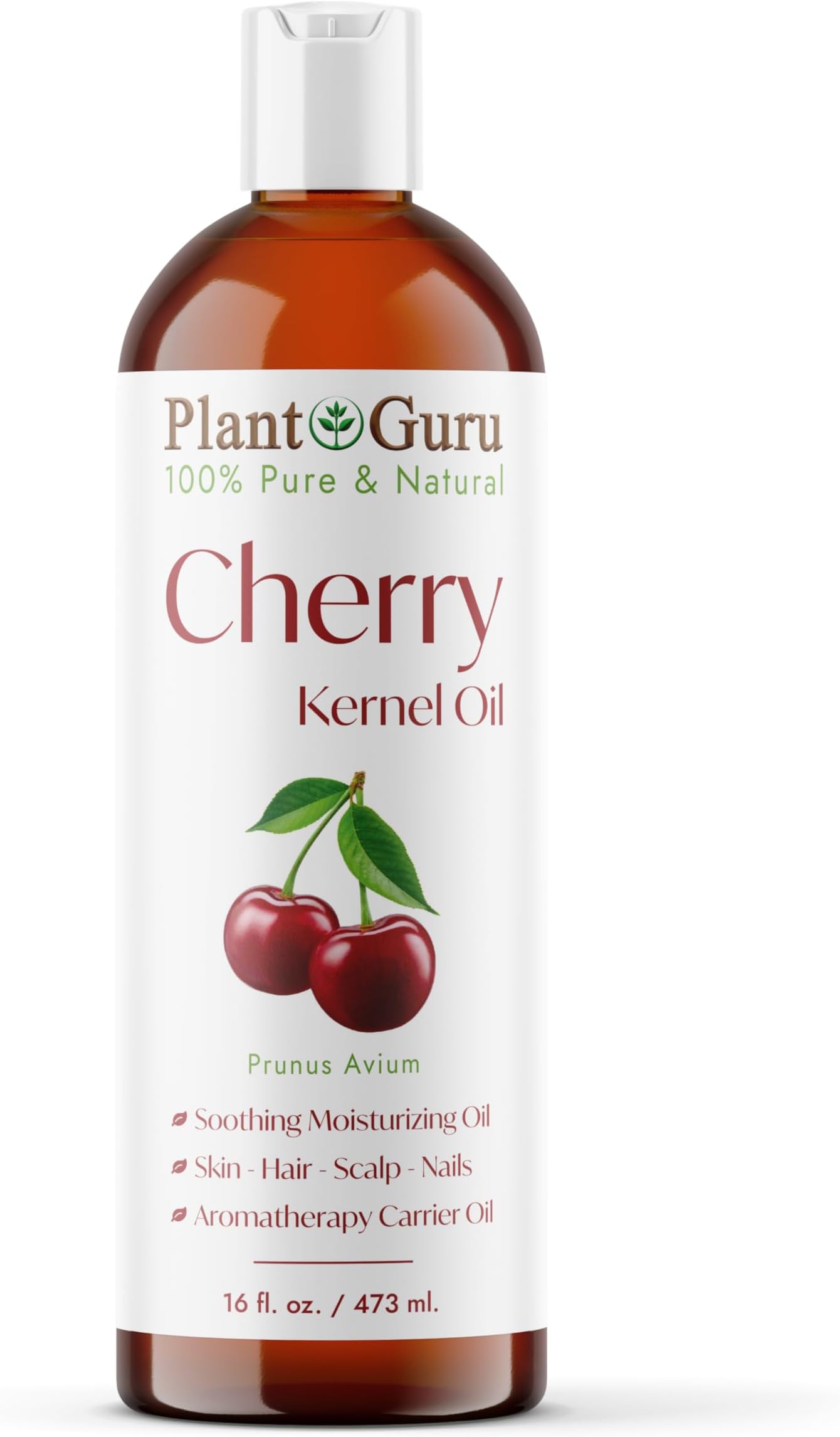 Amazon.com : Cherry Kernel Oil 16 fl. oz. Cold Pressed 100% Pure ...