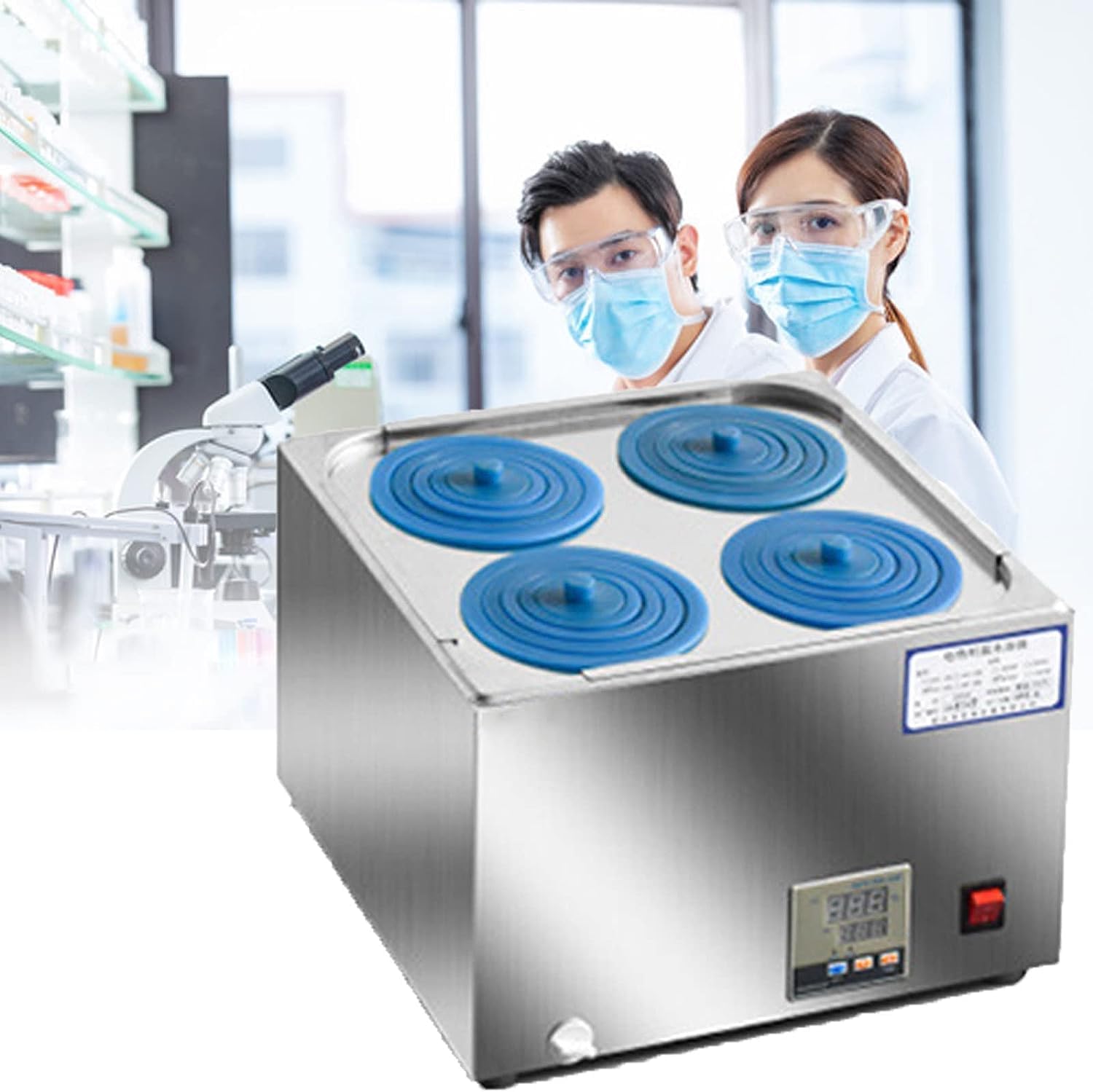 Laboratory Water Bath Kit Digital Water Bath Lab Heating Thermostatic ...