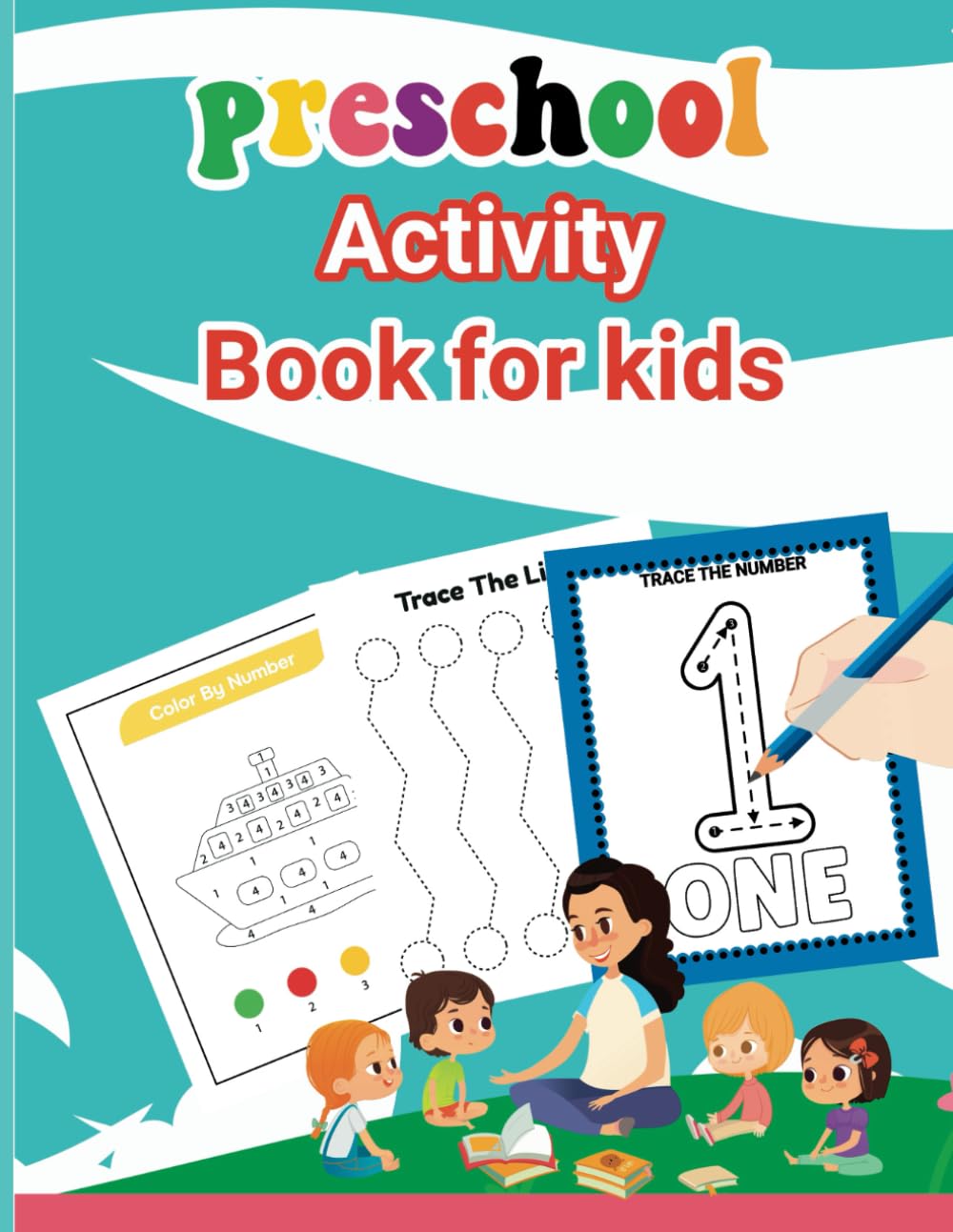 Amazon.com: Preschool Activity Book for Kids - Fun and Educational ...