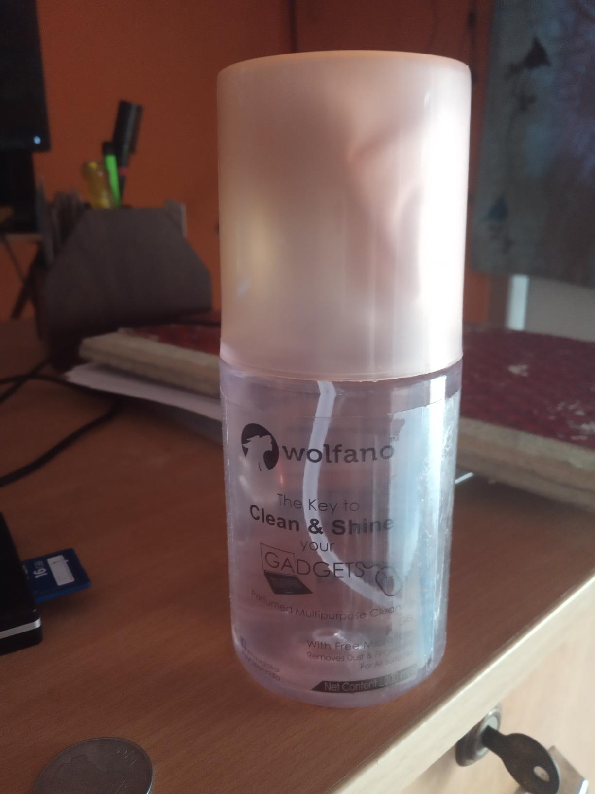 WOLFANO Screen Cleaner | Screen Cleaning Gel Spray | Liquid Screen ...