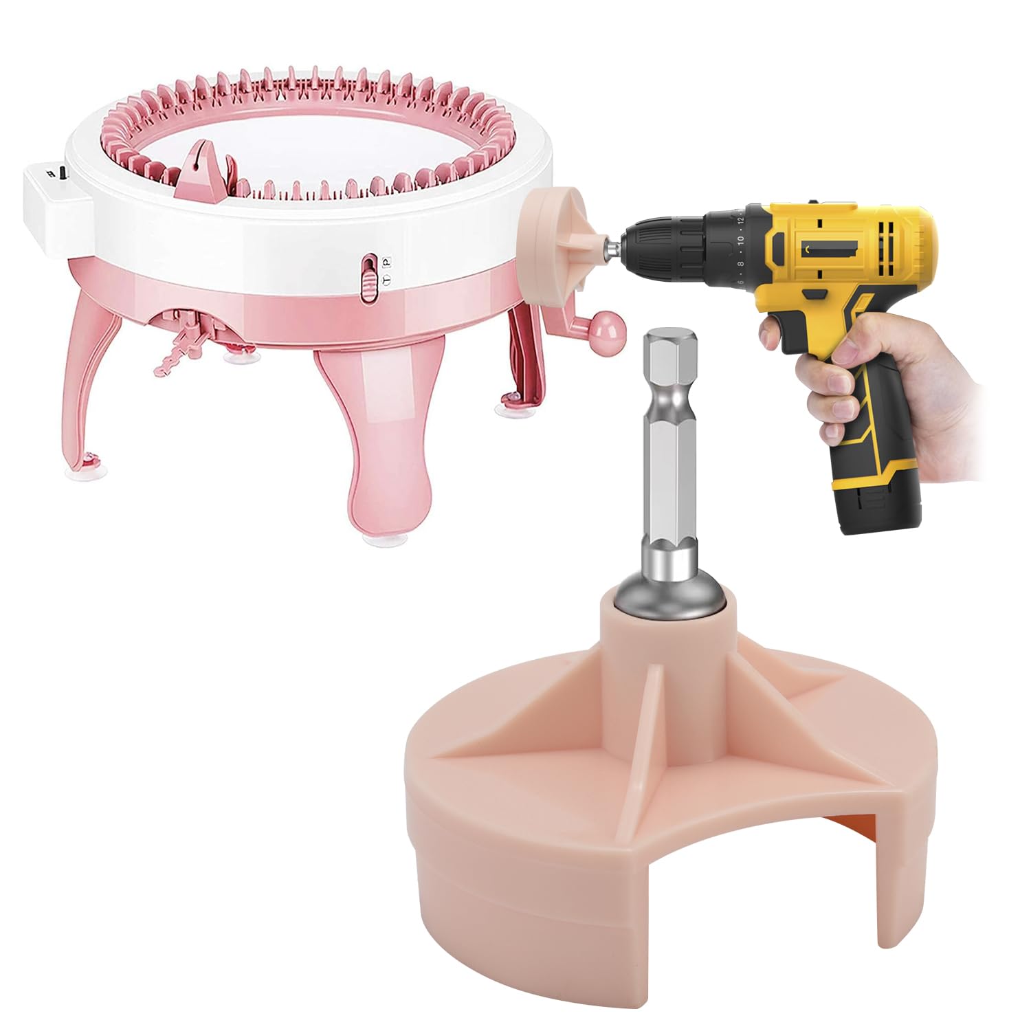 Quthort Knitting Machine Adapter for Sentro,Quick Knit Machine ...