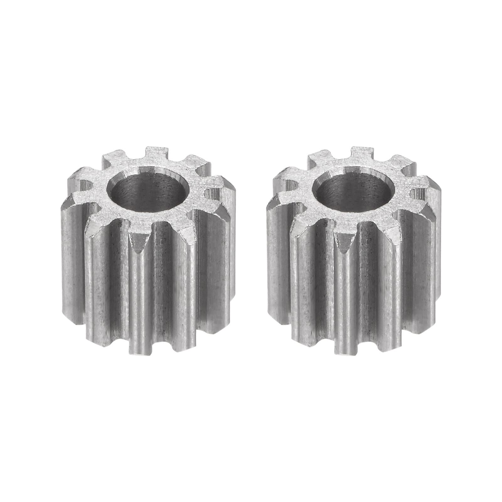 Amazon.com: HARFINGTON 2pcs Flat Spur Pinion Gear 5mm Bore 10T Mod 1 ...
