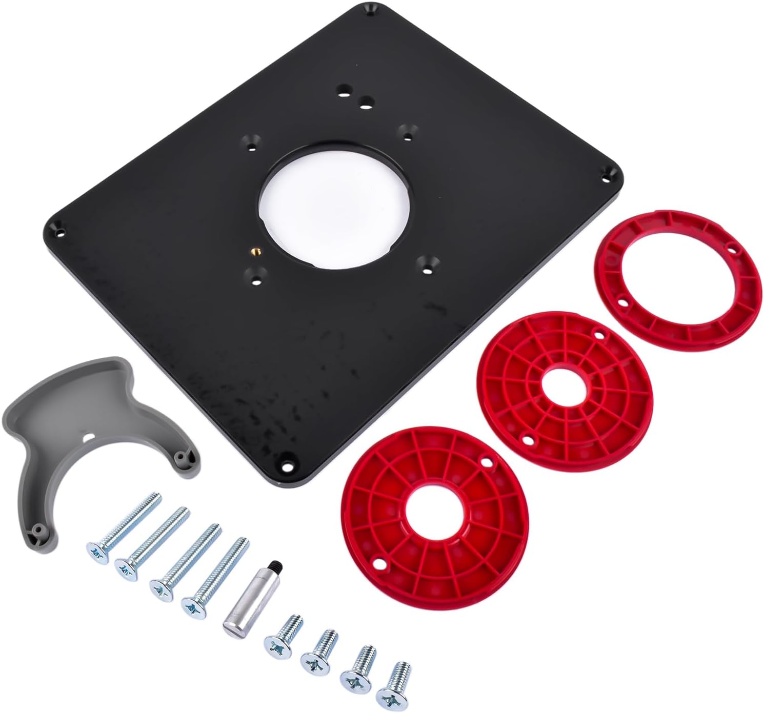 Amazon.com: NICEKE Precision Router Table Insert Plate with Level-Loc ...
