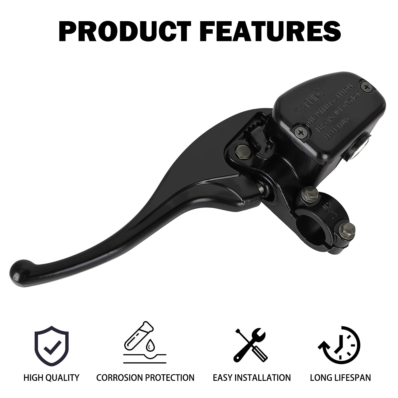 Snapklik.com : 7/8" Brake Master Cylinder Lever For Polaris Magnum 325 ...