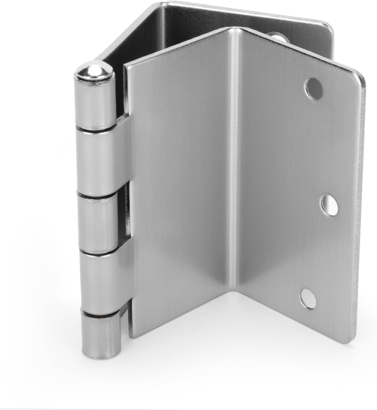 goldenwarm 6 Pack Satin Nickel Brushed Swing Clear Expandable Door ...