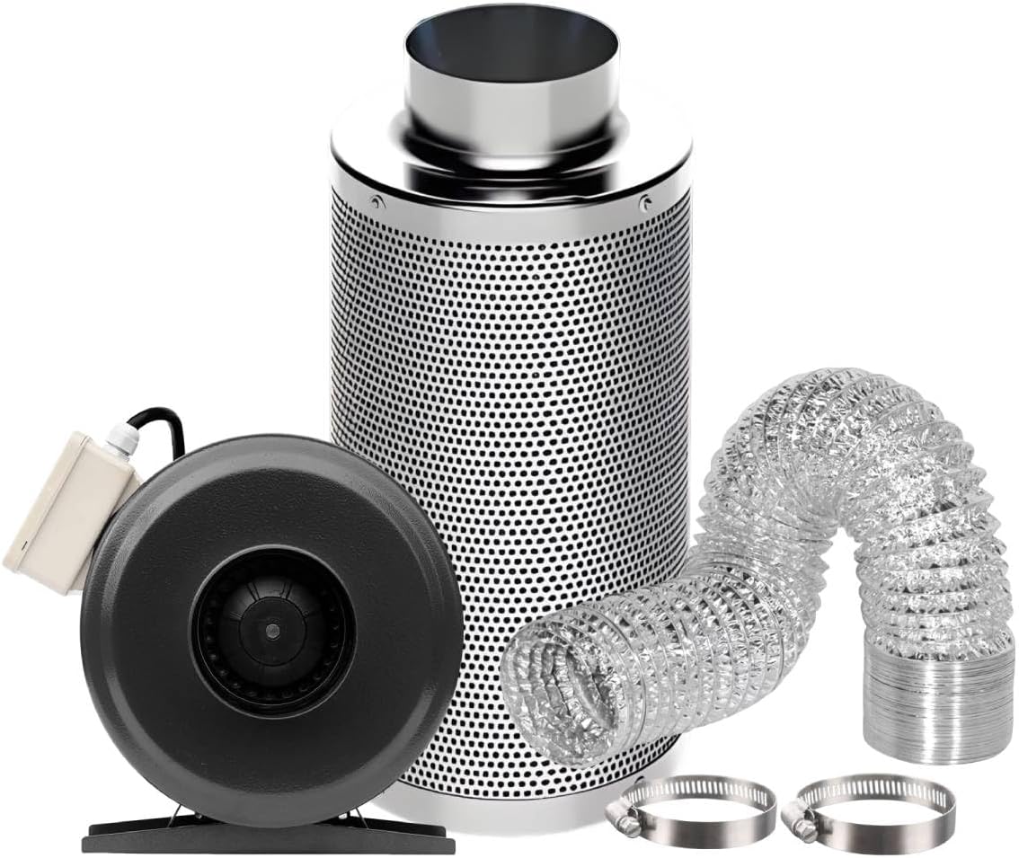 SunStream 6 Grow Tent Ventilation Kit, 440 CFM Nepal | Ubuy