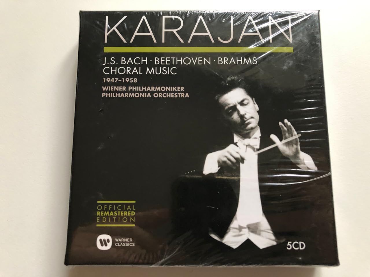 Bach, Beethoven, Brahms - Choral Music 1947-1958 (Karajan Official ...