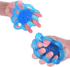 Kisbeibi Finger Ball Exerciser, Hand Grips Strengthener, Squeeze Stress ...