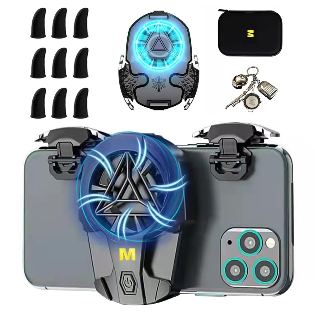 Amazon.com: 14 in 1 PUBG Mobile Phone Triggers with Cooling Fan, PUBG ...