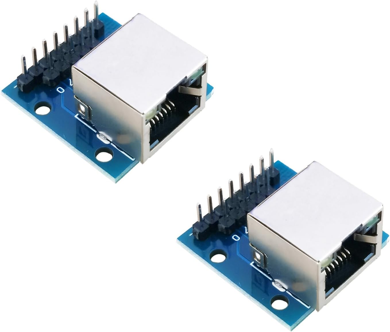 Amazon.com: Teansic 2PCS RJ45 Breakout Board with LED Lights,8P8C ...