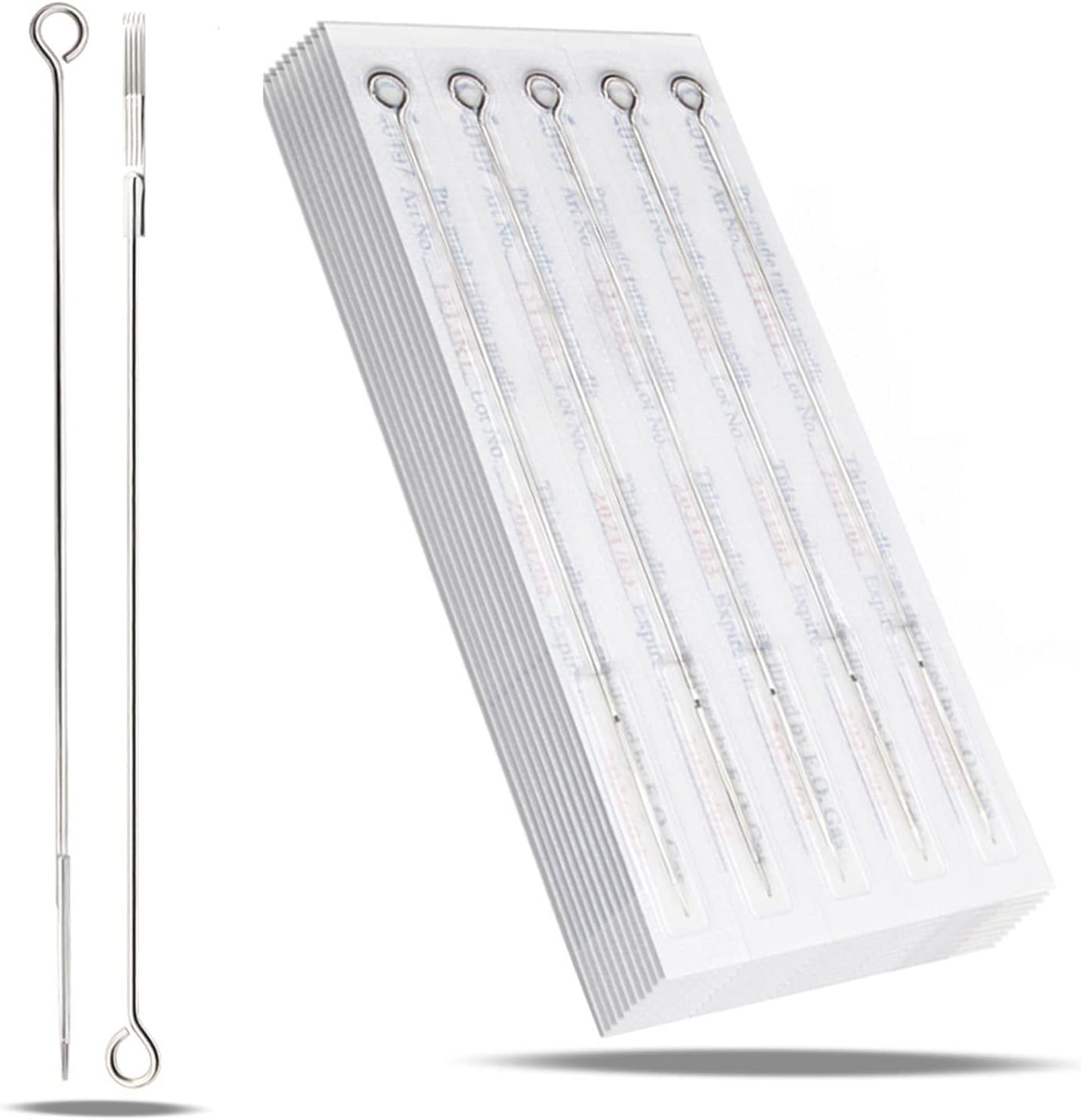 Amazon.com: Tattoo Needles - TONBAO 100pcs Mixed Stick and Poke Needles ...
