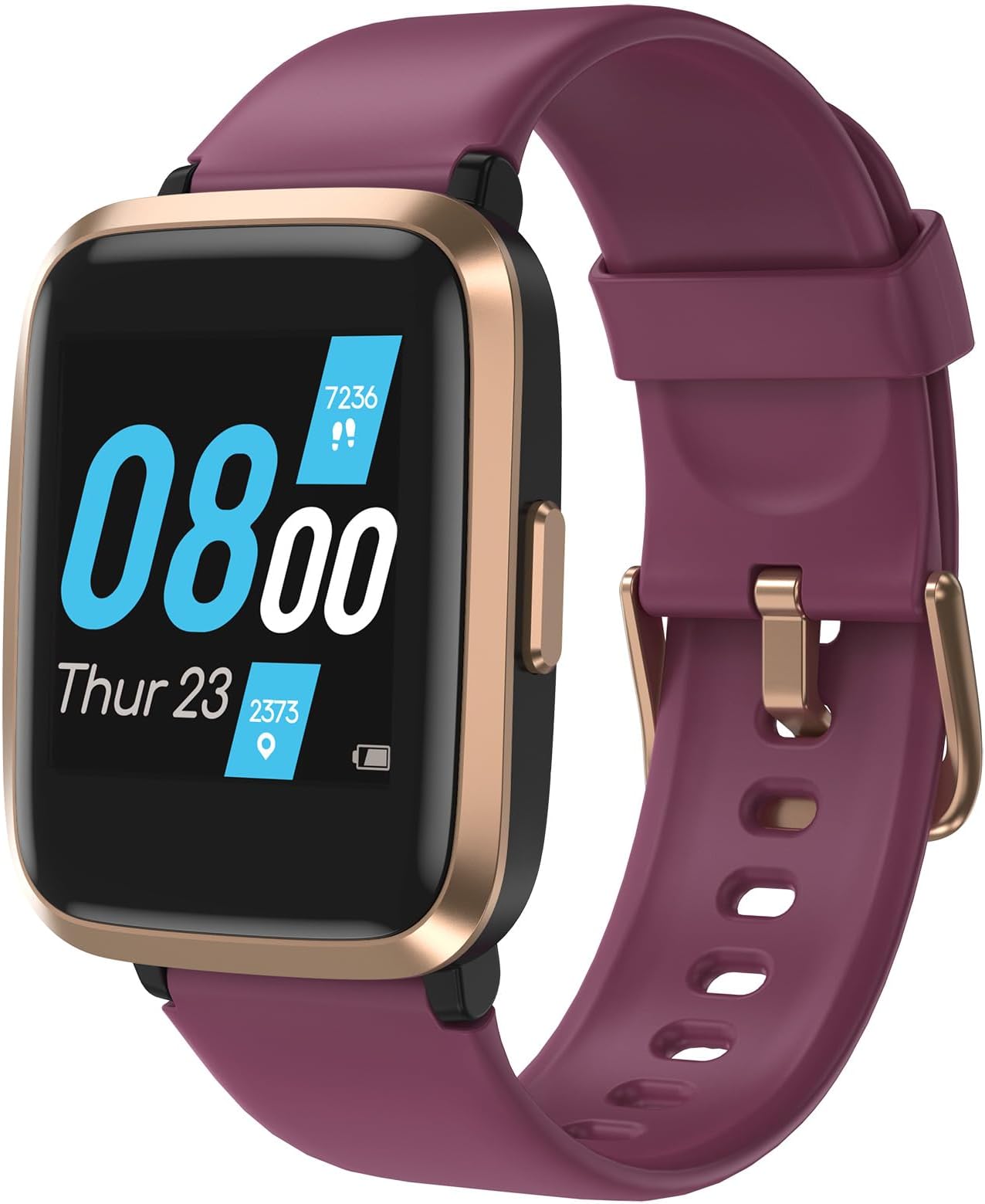 Amazon.com: TYKOIT Smart Watch, Fitness Tracker with Touchscreen, Heart ...