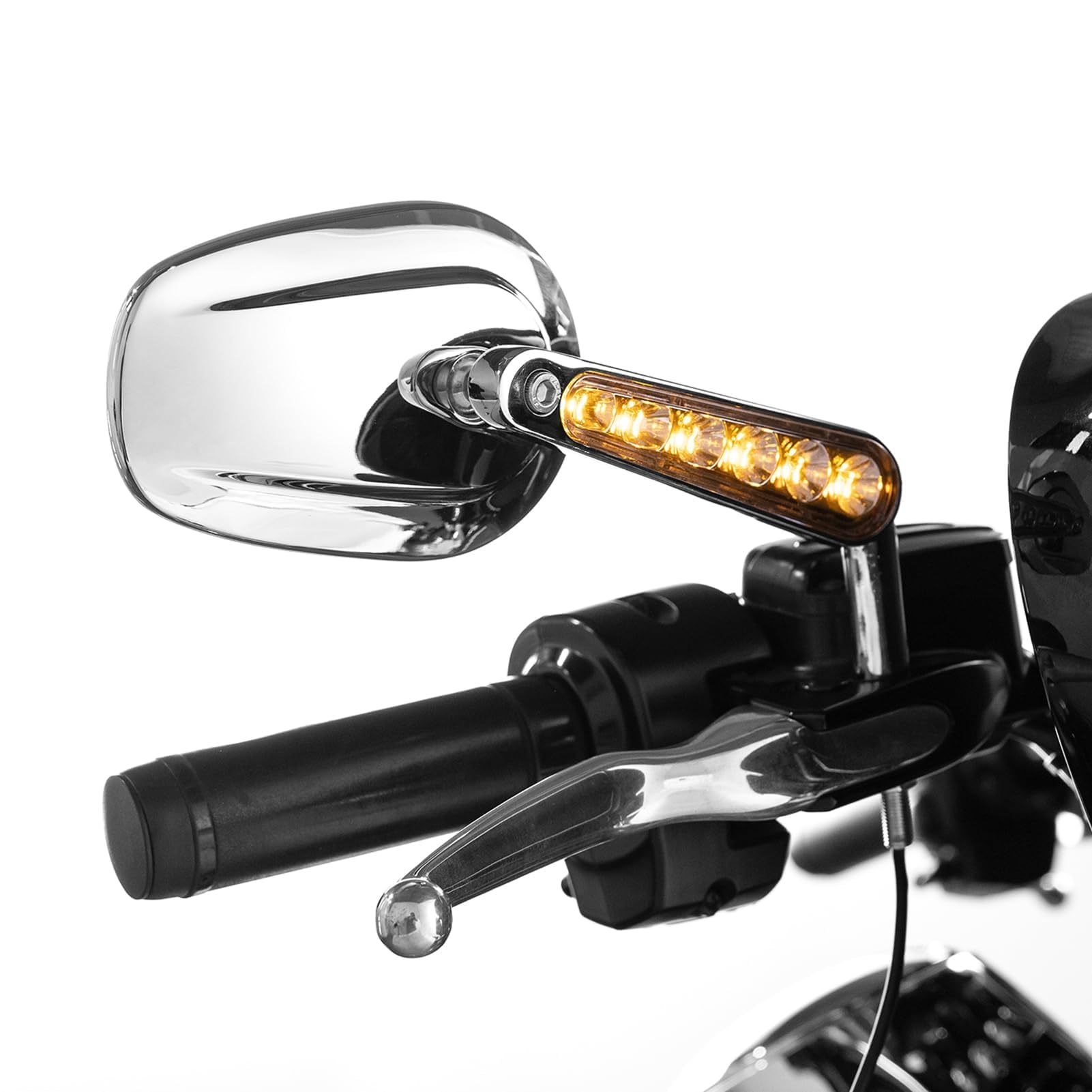 Amazon.com: Mirrors Muscle Rear View Mirror with LED Turn Signals ...