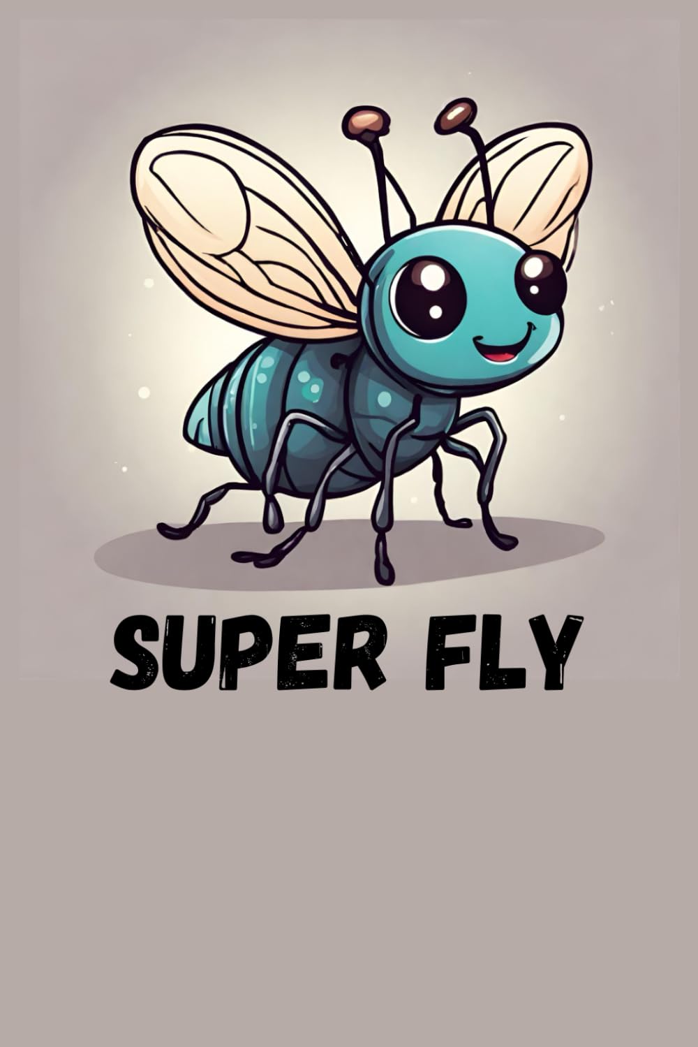 Super Fly Notebook: Humorous Kids Notebook, Notebook for Kids, Humor ...