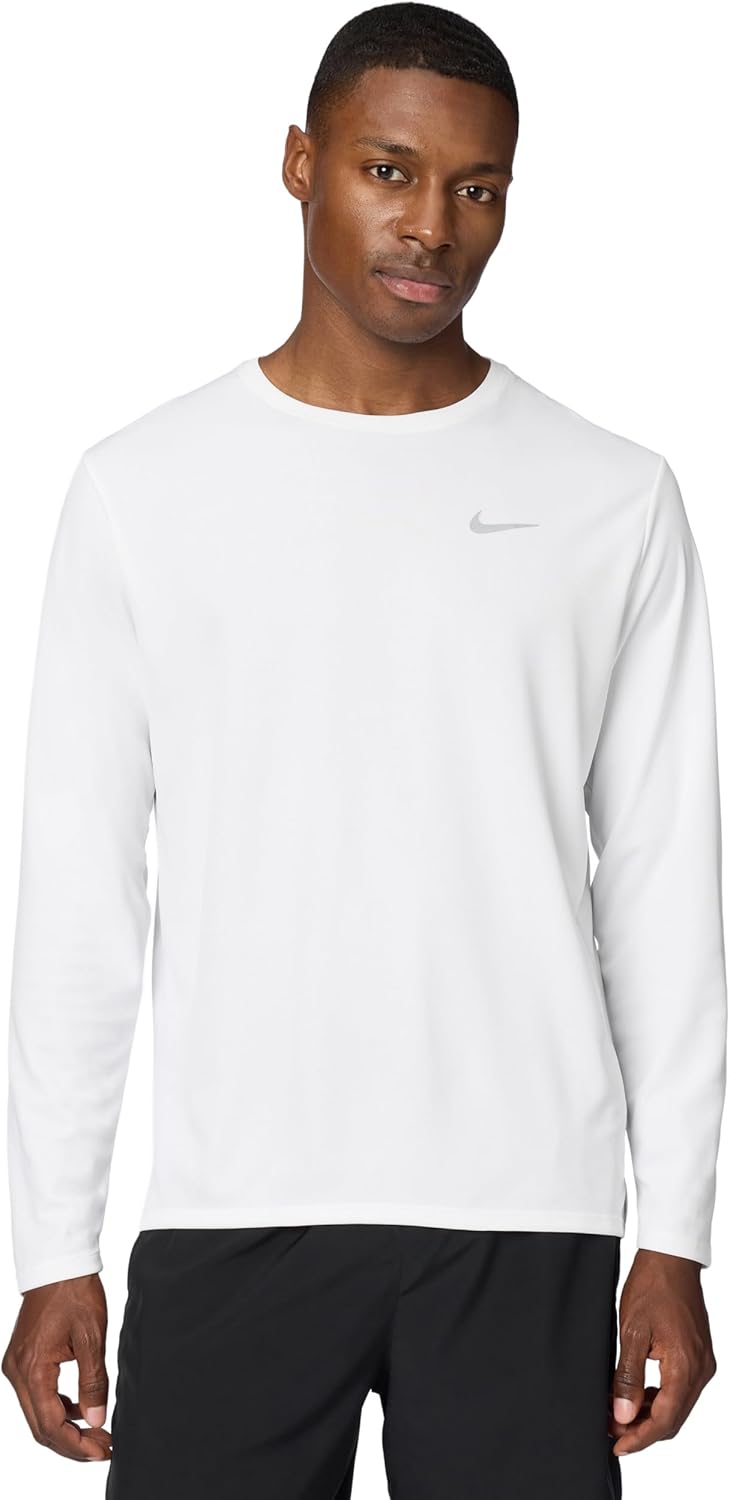 Nike Men's Miler Dri-FIT UV Long-Sleeve Running Top