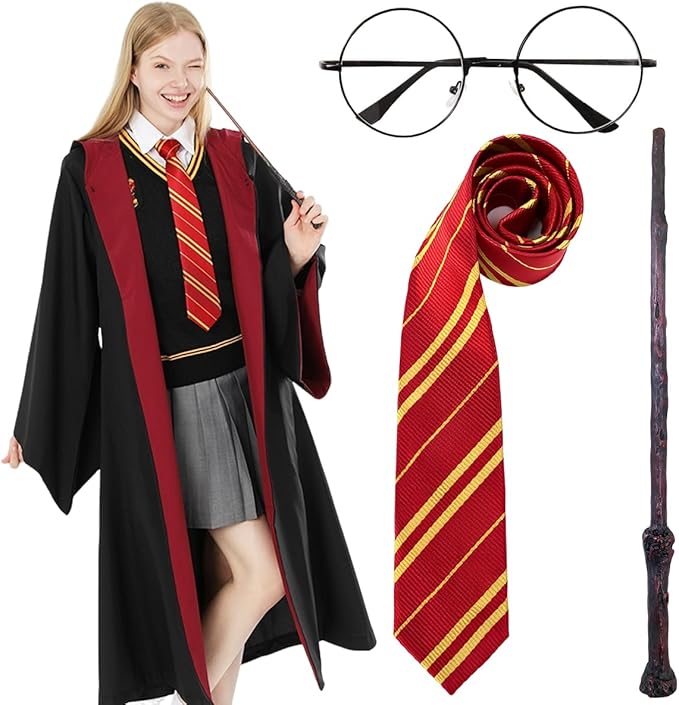 Amazon.com: Zddaoole Wizard Costume Accessories Set Novelty Magic ...