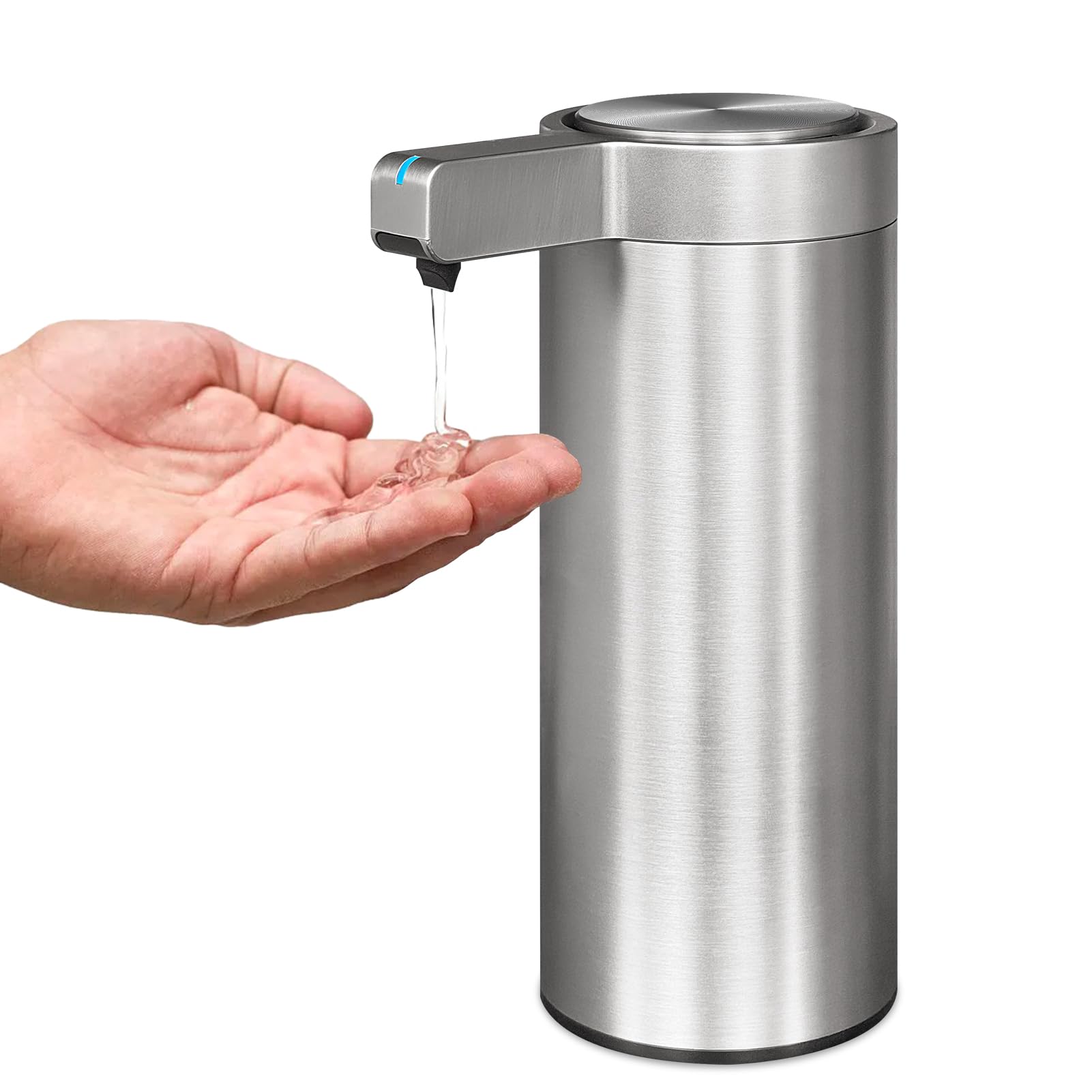 Amazon.com: Mamiddle Automatic Soap Dispenser Stainless Steel with ...