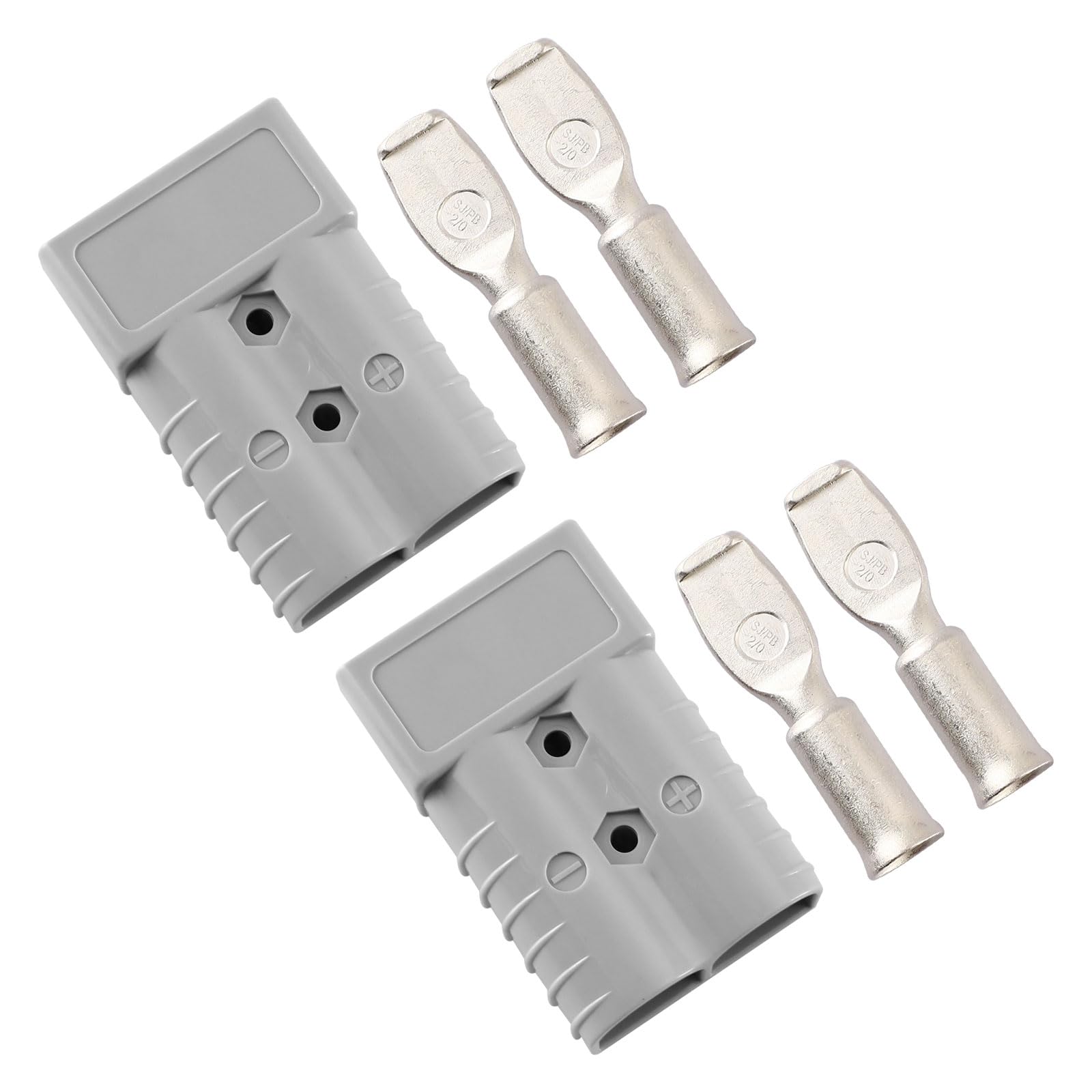 Snapklik.com : Micrl 2 Pcs 2/0 Gauge 350 Amp Battery Quick Connect ...