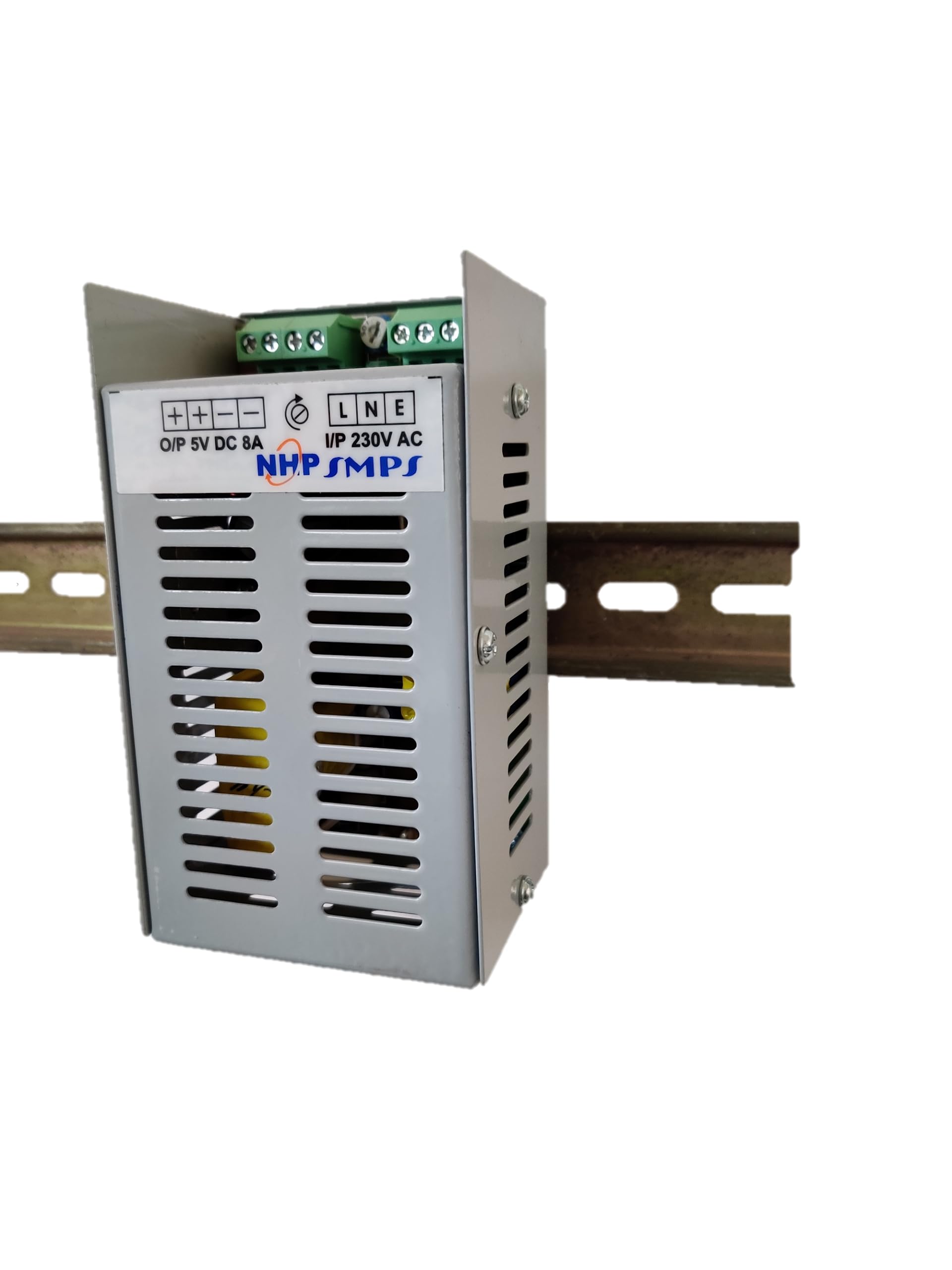 Buy NHP 5V 8A SMPS Power Supply Industrial Din Rail 72W (NHP-ES-72-5 ...