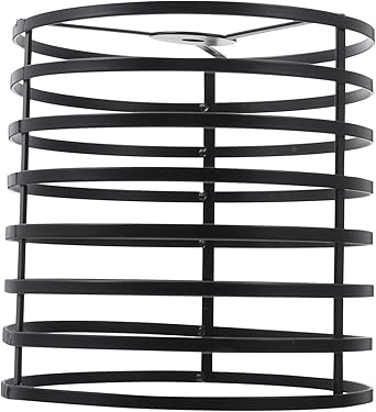 UKCOCO Wrought Iron Lampshade Iron Wire Lampshade Iron Wire Light Bulb ...