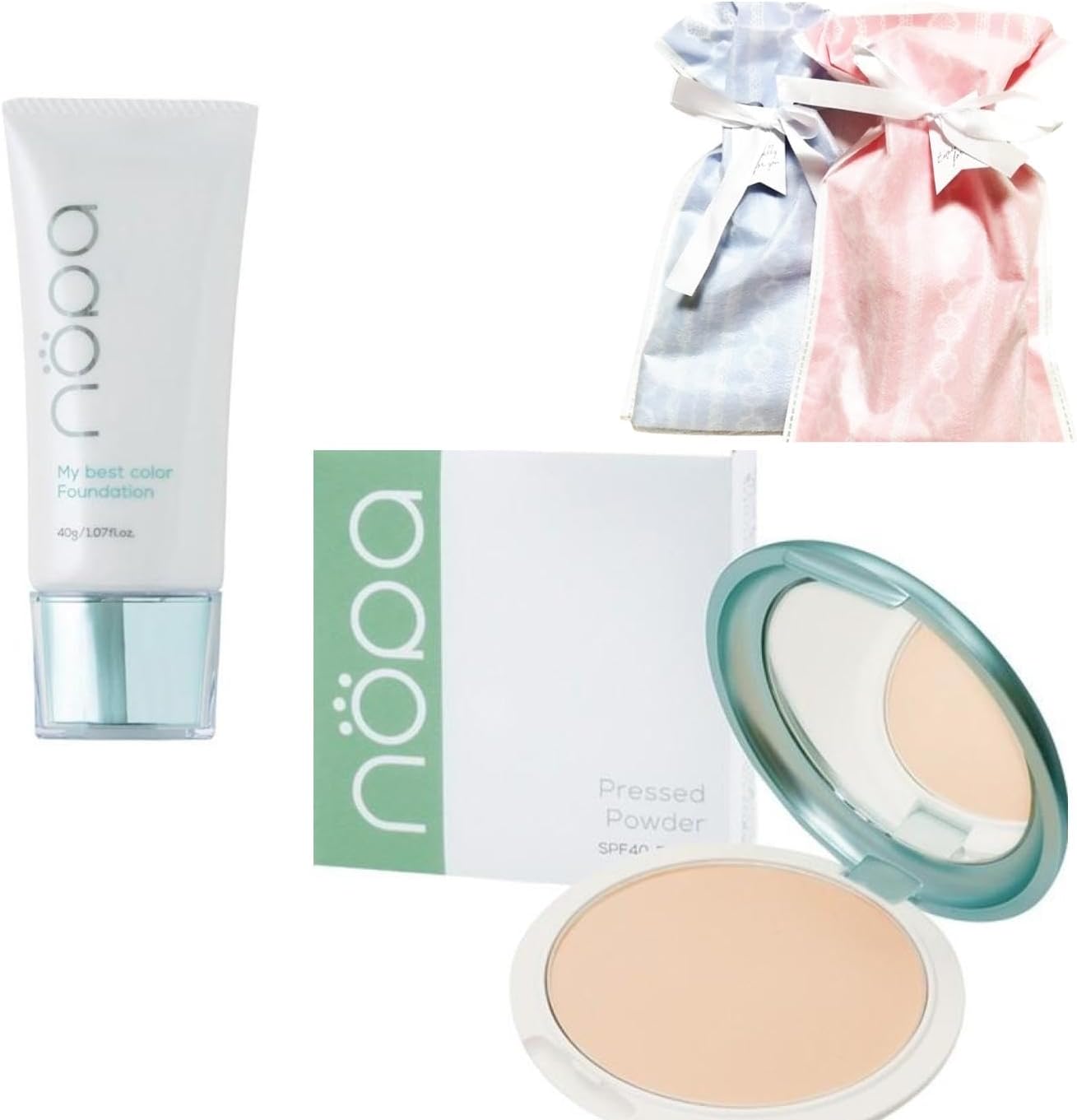 Amazon | ラッピング済 nopa プレストパウダー・nopa マイベストカラーファンデーションセット 敬老の日 母の日（各1個） | ノーブランド品 | パウダーファンデーション 通販