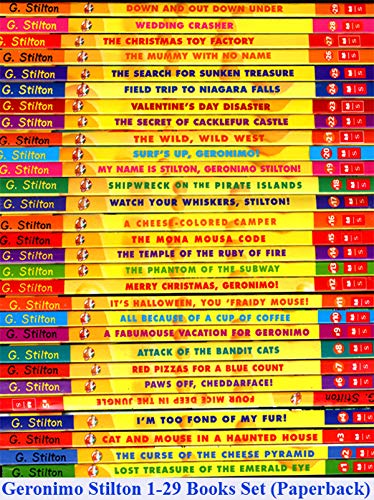 Amazon.co.jp: Geronimo Stilton 29 Book Set : Elizabetta Dami: 本
