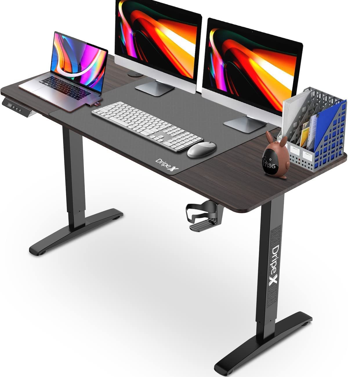 Dripex Electric Standing Desk Height Adjustable Computer Table 43 X ...