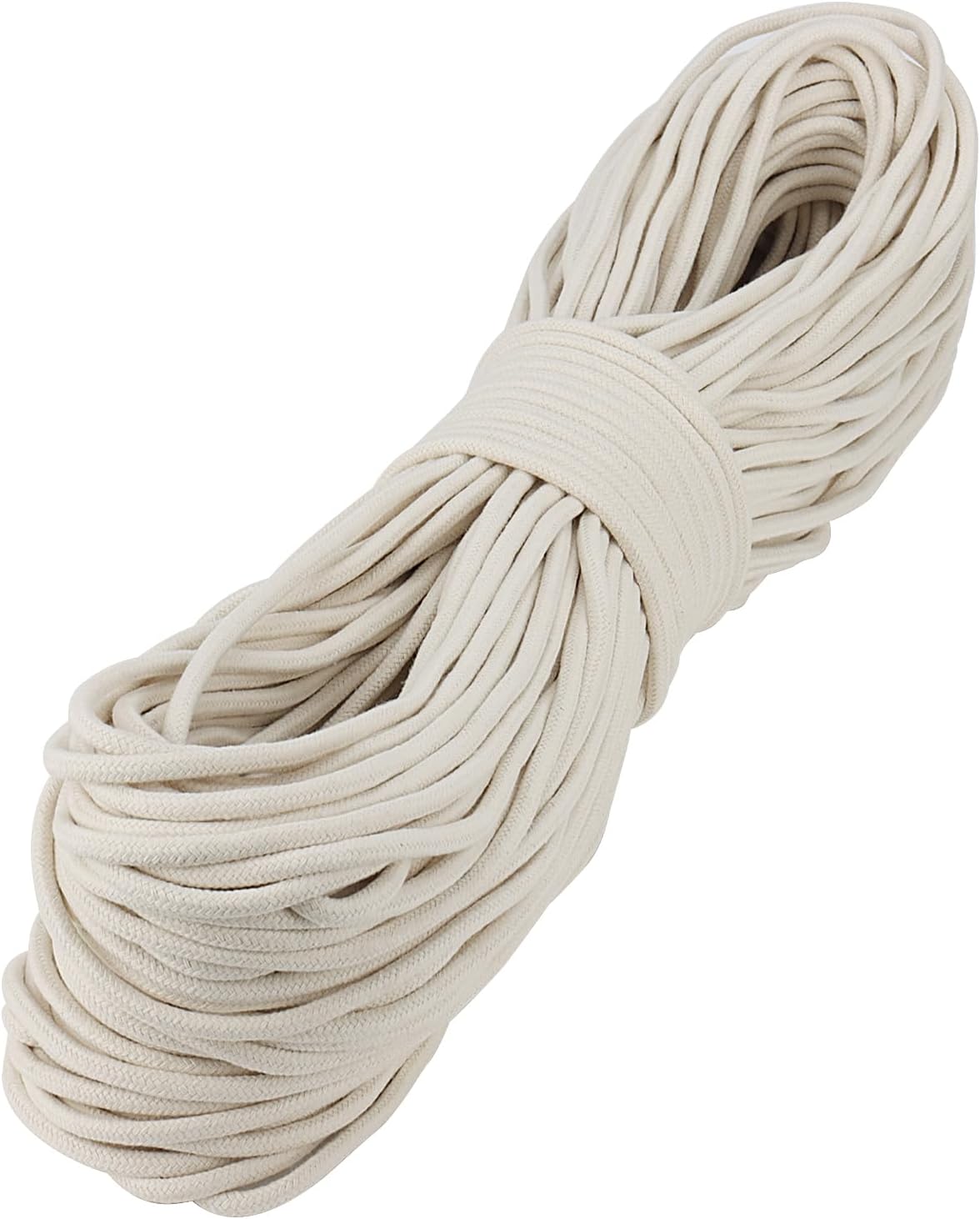 Amazon.com: SOUJAP 328ft Clothesline Rope, 1/4 Inch Sash Cord, White ...