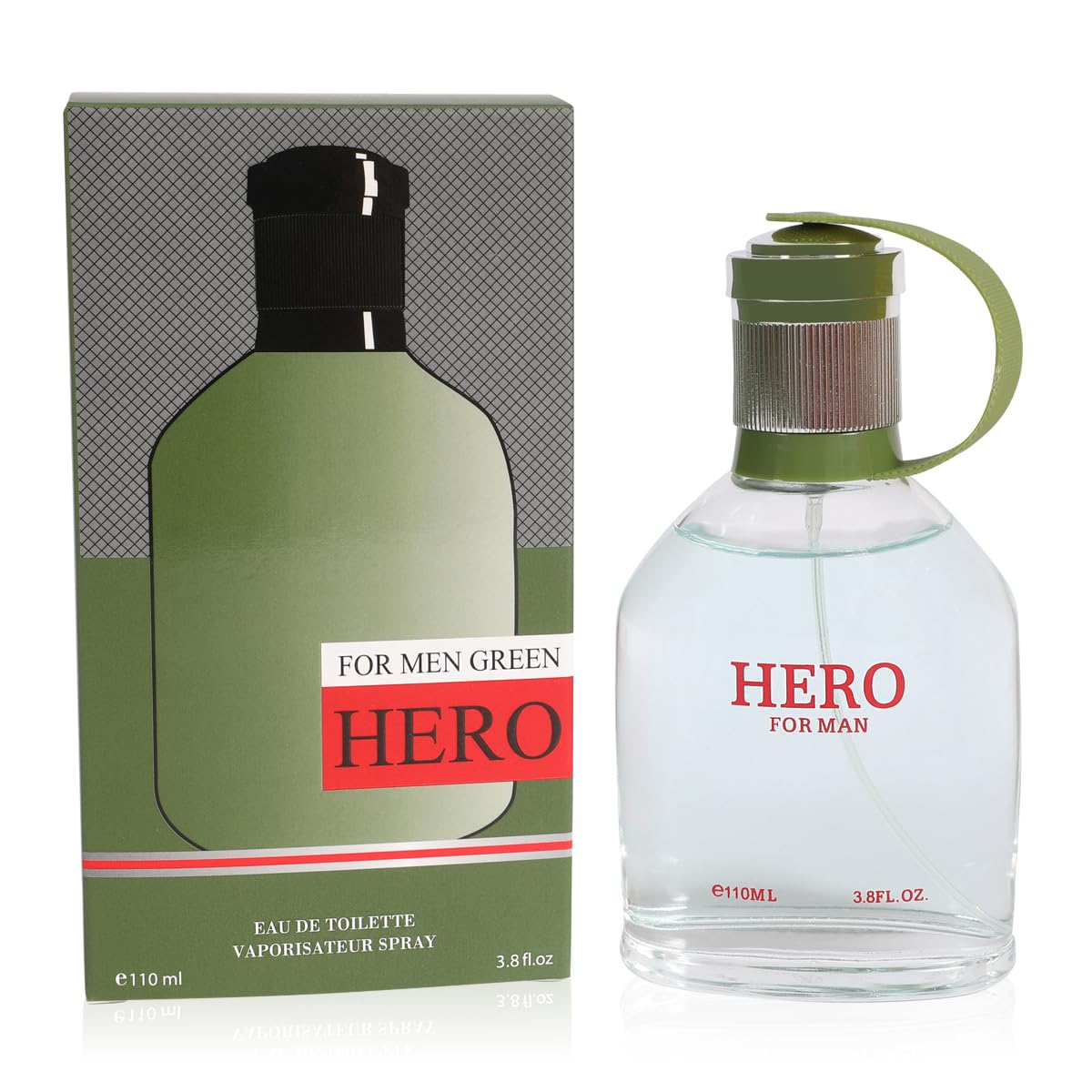 Amazon.com : Hero For Men Green Eau de Toilette – Fresh Citrus Woody ...