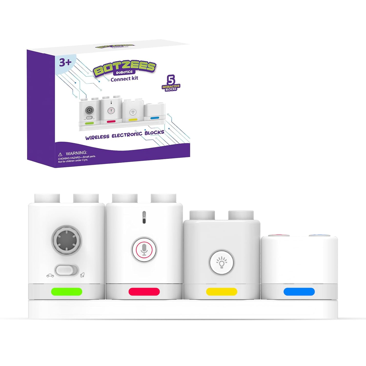 Buy PAI TECHNOLOGY BOTZEES Robotics Add-On Connect Kit for BOTZEES ...