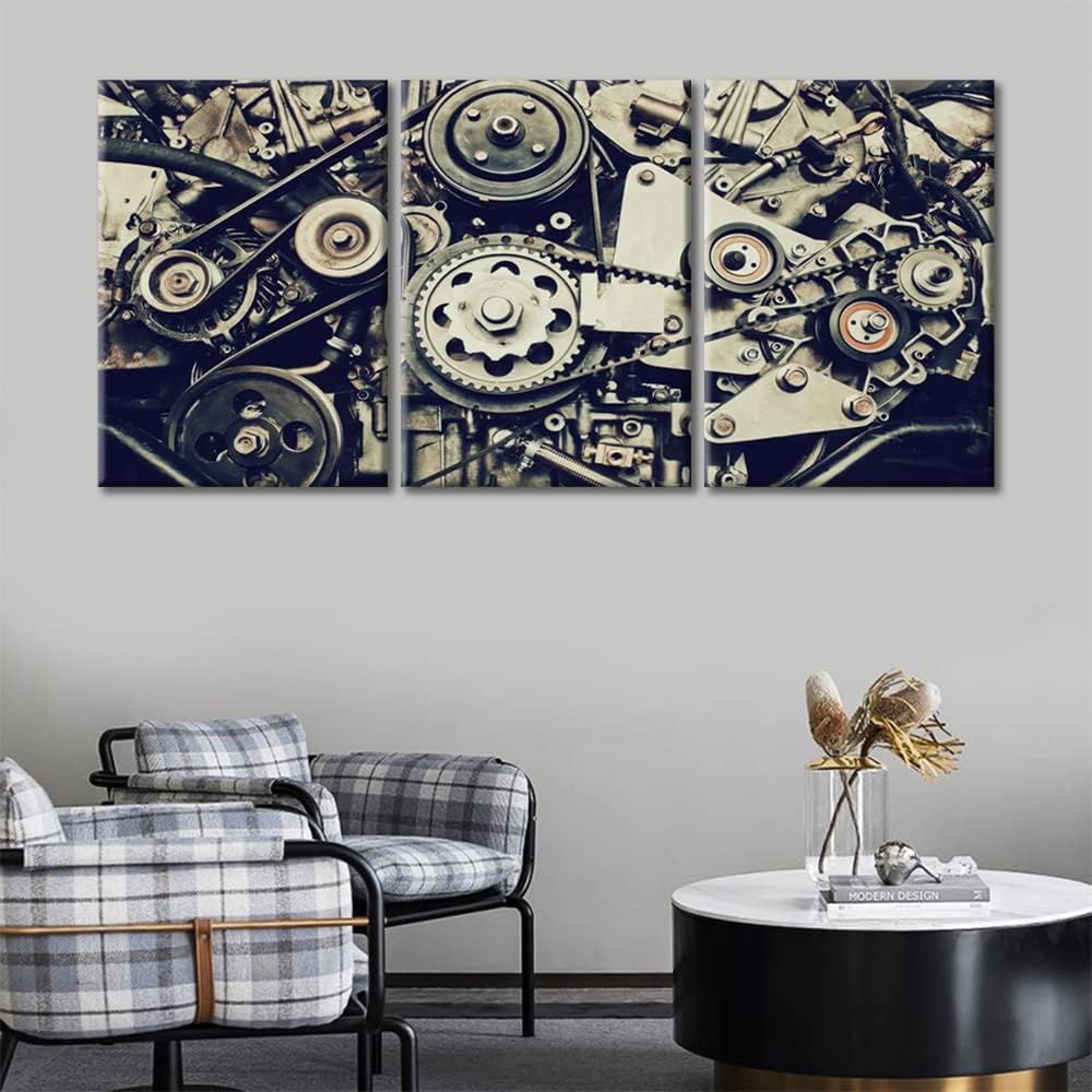 Buy TUMOVO Sports Car Engine Pictures for Living Room A Fragment of ...