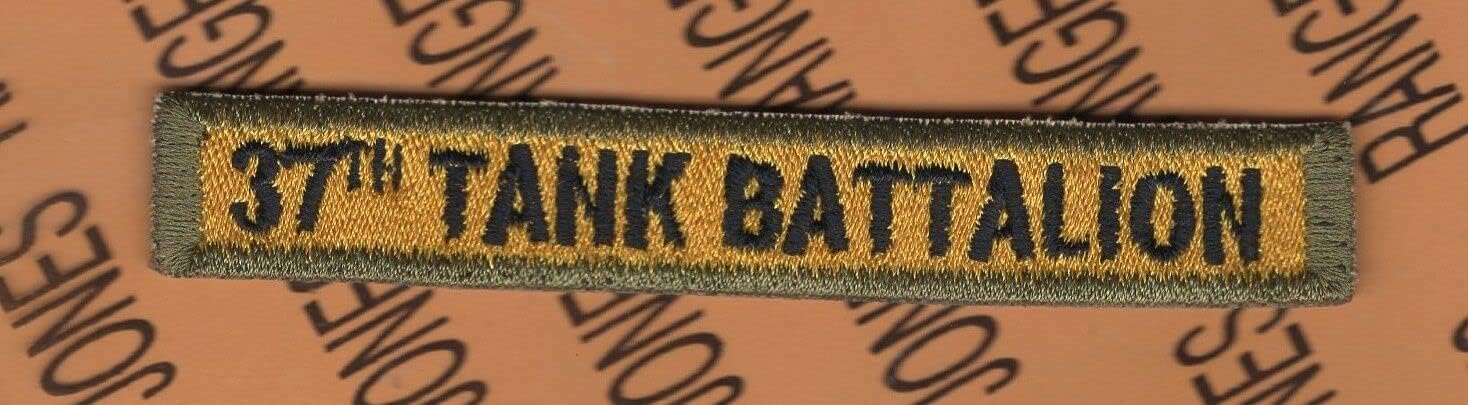 Amazon.com: 37th Tank Battalion Armored Armor 4" tab Patch c/e ...