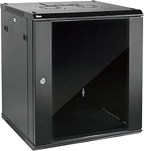 Amazon.com: TECMOJO 12U Wall Mount Server Cabinet IT Network Rack ...