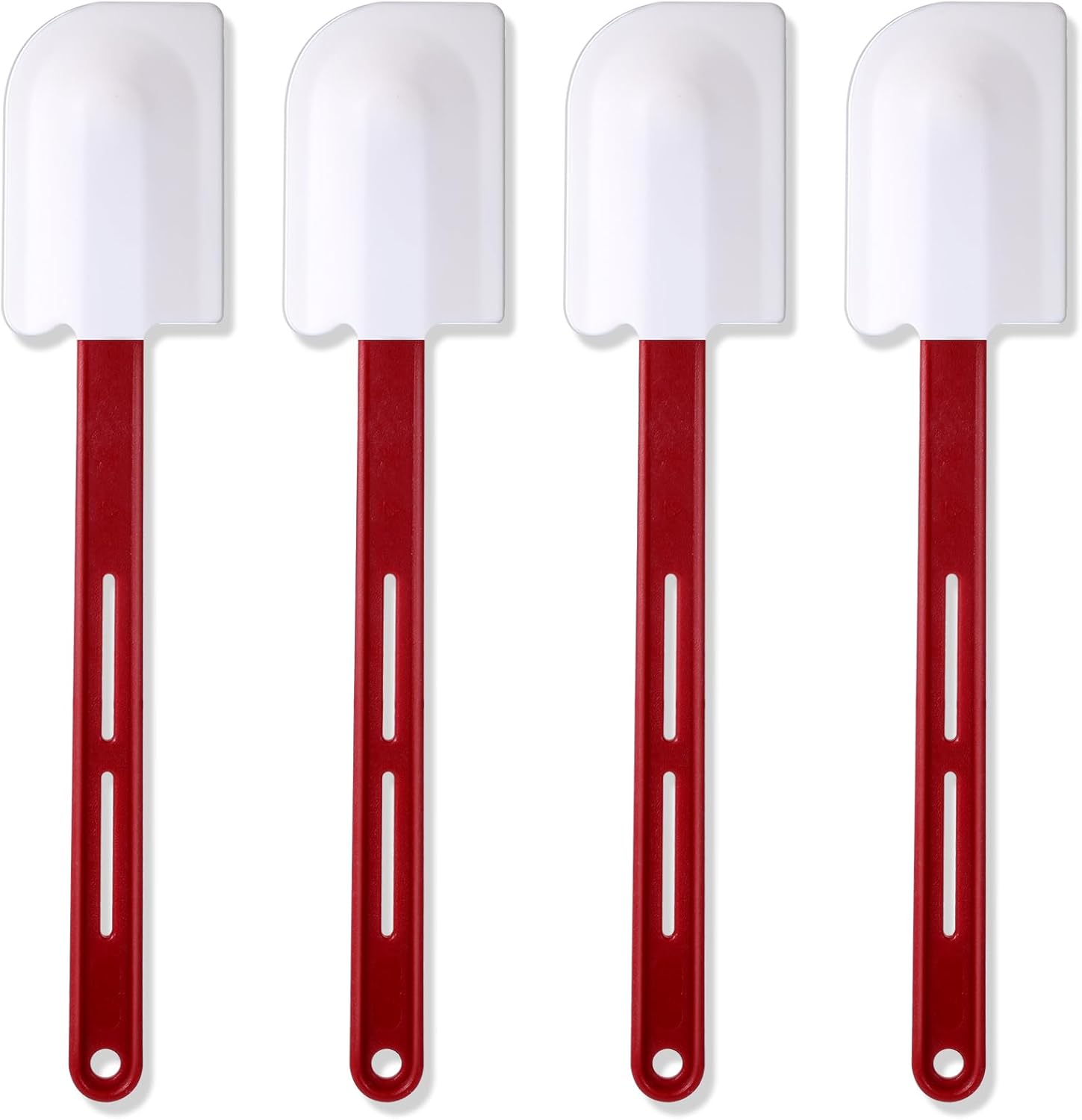 Amazon.com: Norme 4 Pcs High Temp Silicone Spatulas Heat Resistant ...