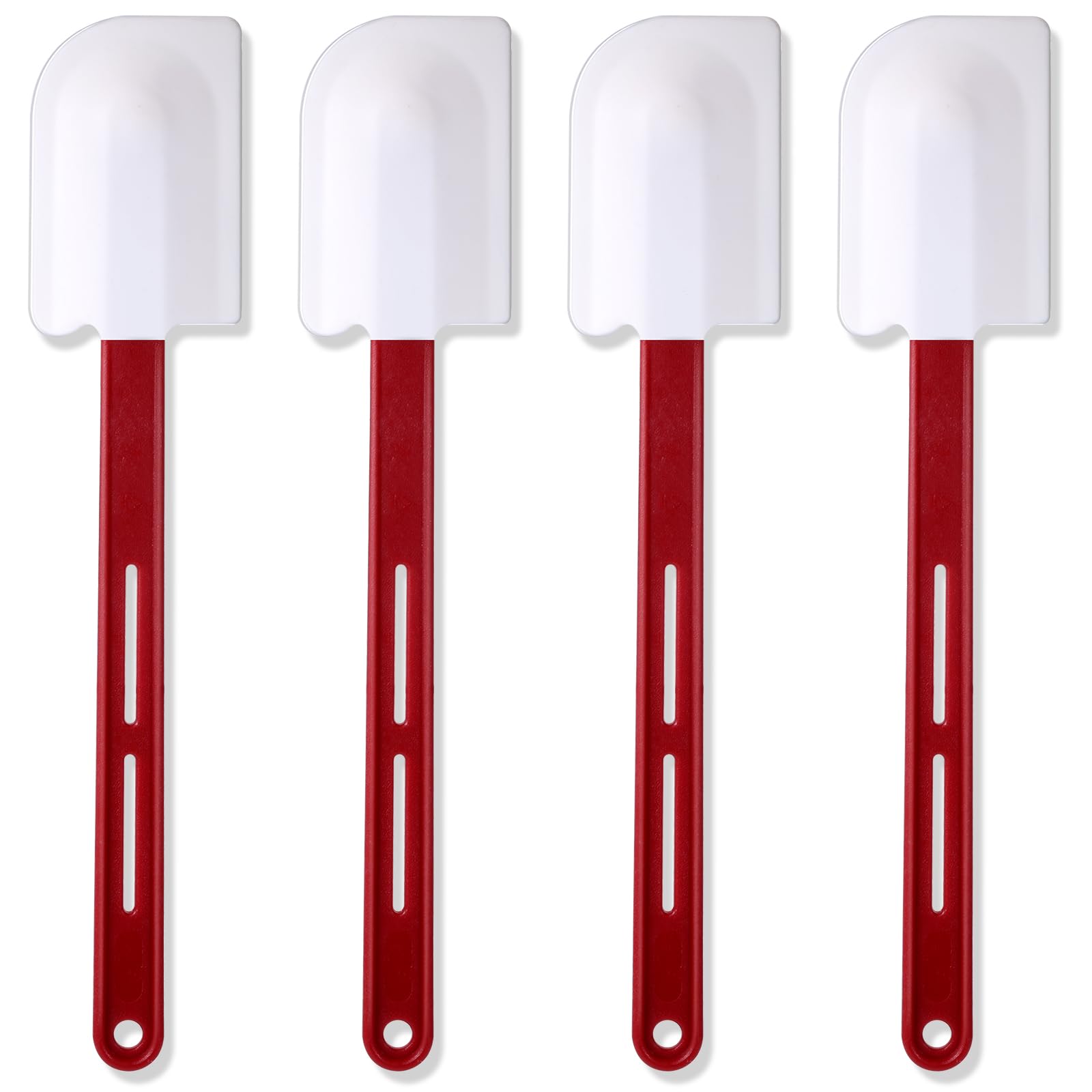 Amazon.com: Norme 4 Pcs High Temp Silicone Spatulas Heat Resistant ...