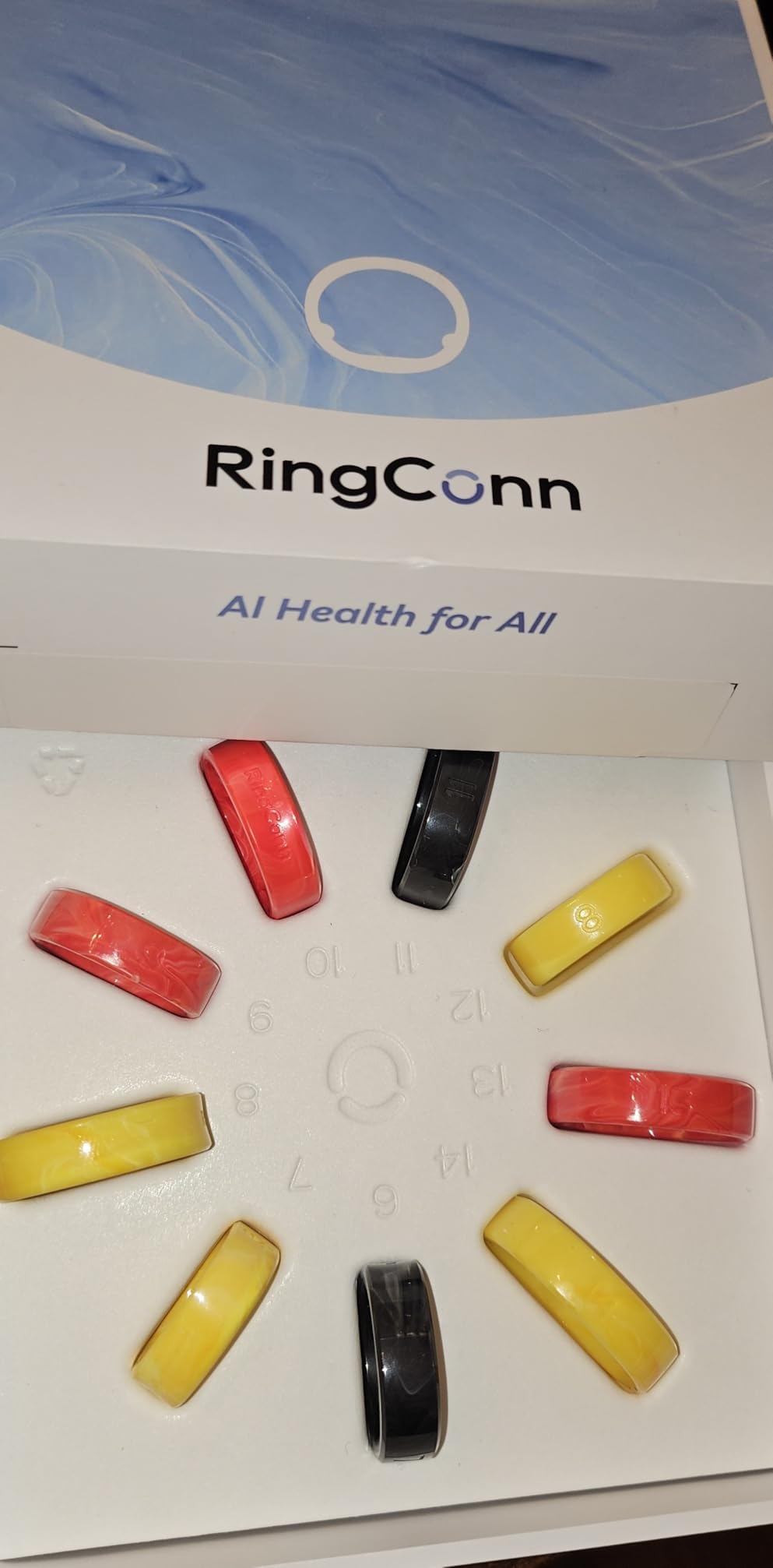 RingConn Smart Ring Sizing Kit - Dimensioni prima dell'acquisto ...