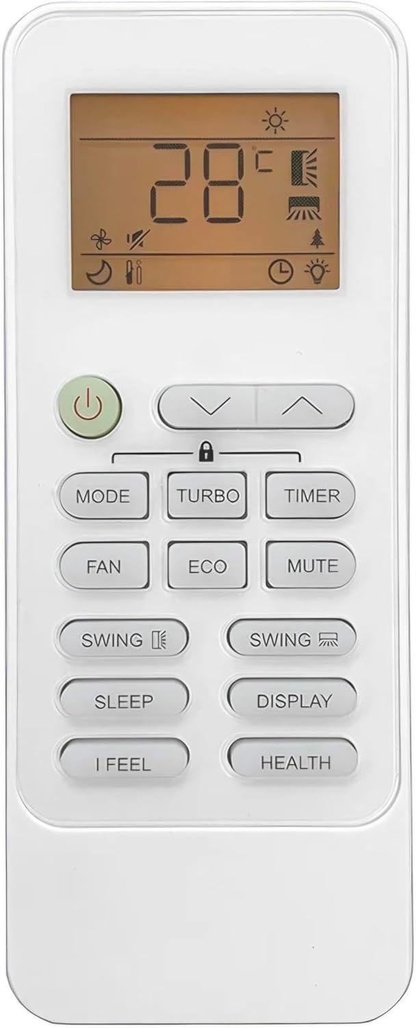 YSK Remote control Suitable for Zamil, General Class Air conditioner ...