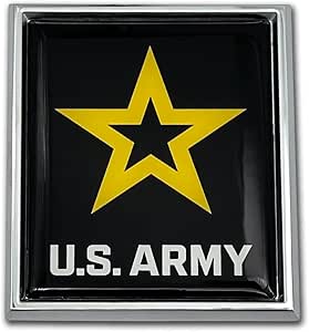 Amazon.com: Elektroplate Officially Licensed U.S. Army Star Chrome All ...