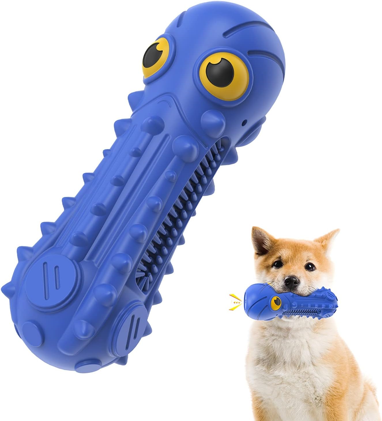 Pet Supplies : UXVA Indestructible Dog chew Squeaky Toys for Aggressive ...
